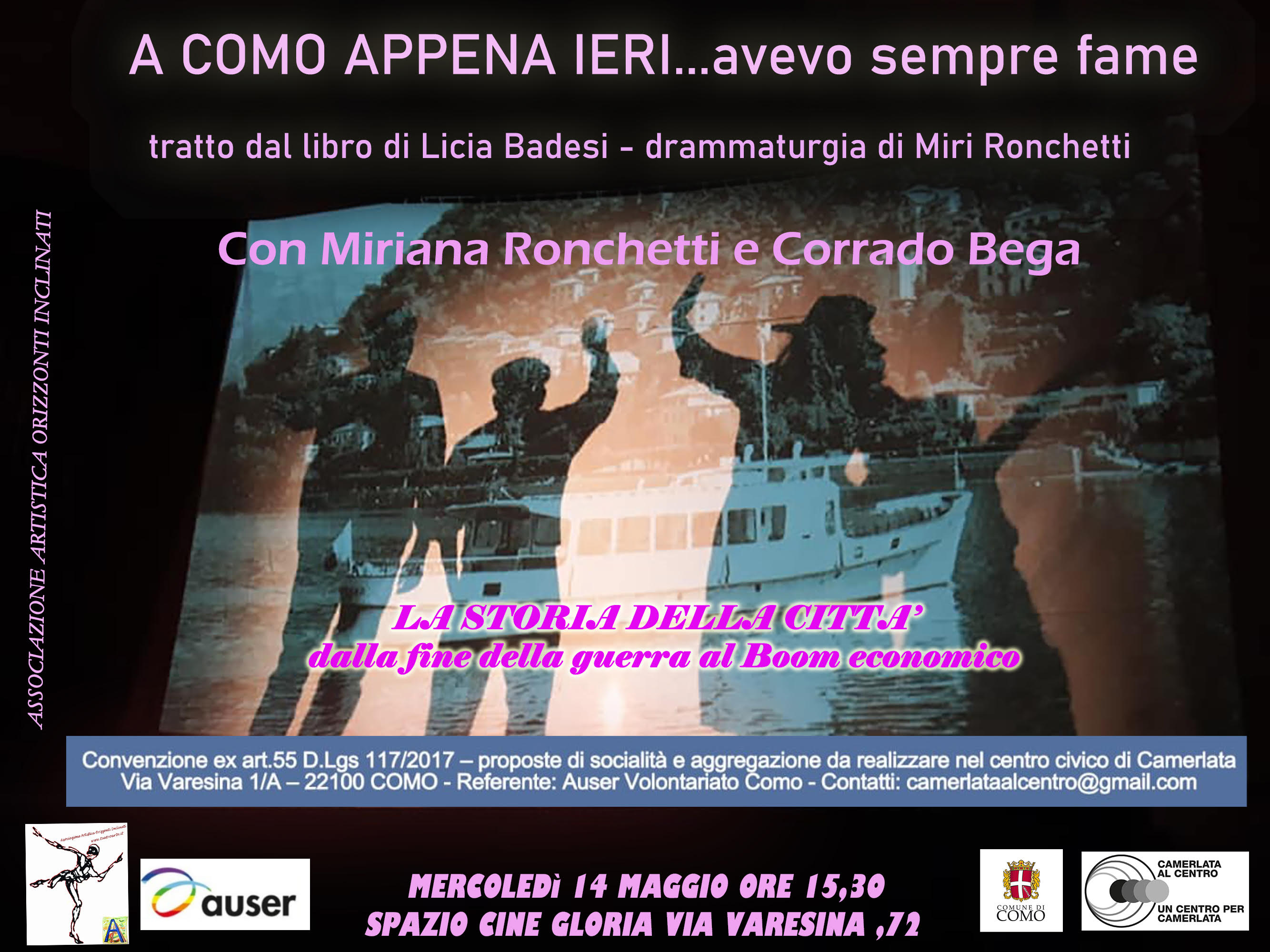 14 maggio/ A Como appena ieri - [Arci - Giornalismo partecipato]