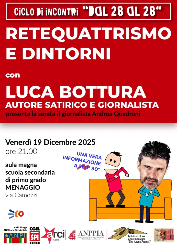 19 dicembre/ Dongo/ Luca Bottura - [Arci - Giornalismo partecipato]